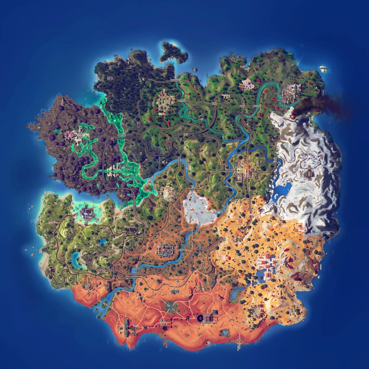 Localizações - Fortnite Wiki
