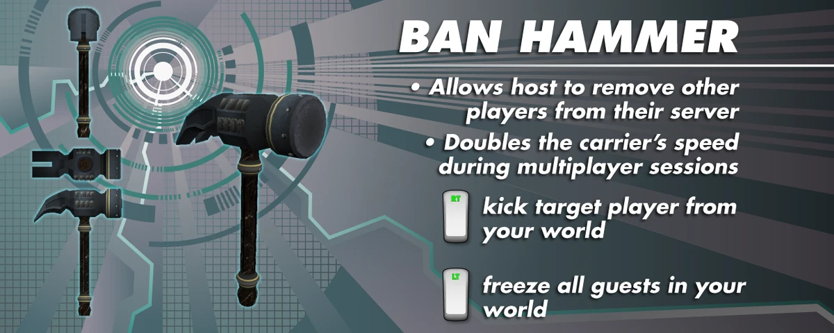 Ban Hammer | Fortresscraft Wiki | Fandom