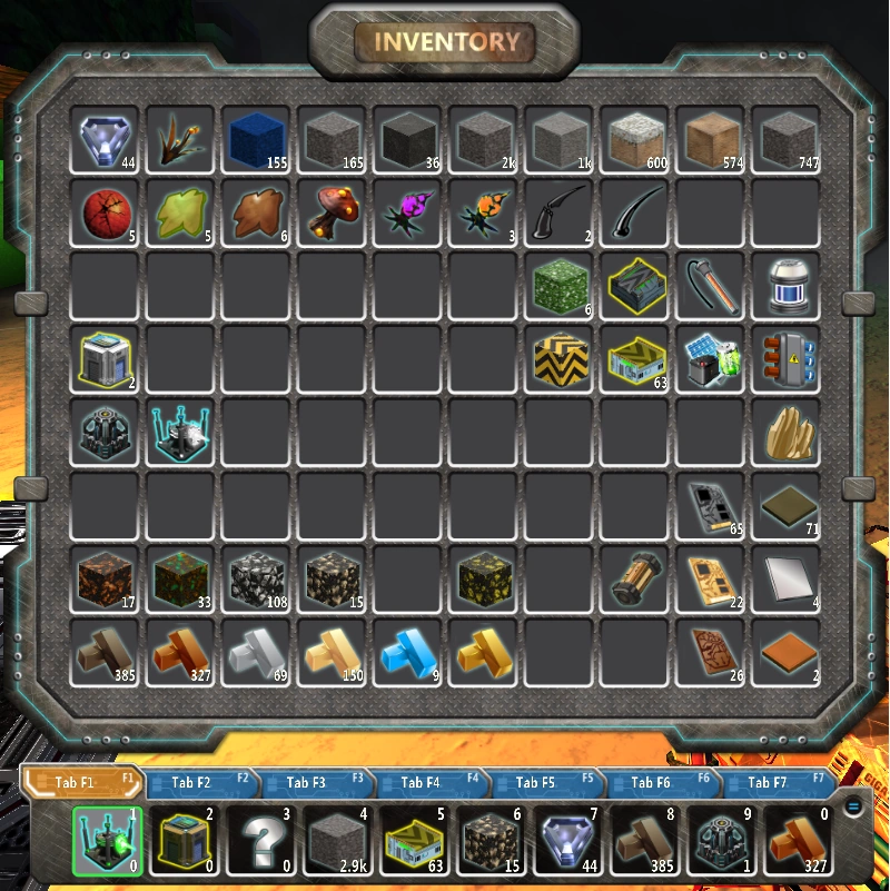 Inventory | FortressCraft Evolved Wiki | Fandom