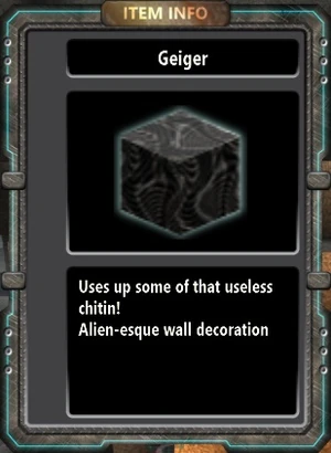 Geiger | FortressCraft Evolved Wiki | Fandom