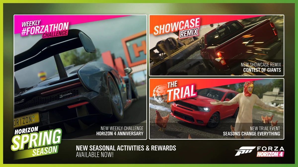 Forza Horizon 4/Update 14/Spring Season | Forza Wiki | Fandom