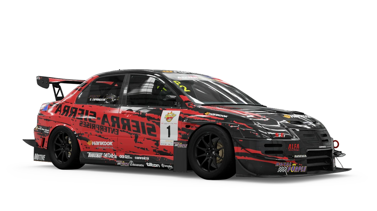 Mitsubishi #1 Sierra Sierra Enterprises Lancer Evolution Time Attack ...