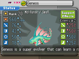 Geneos (DS) | Fossil Fighters Wiki | Fandom