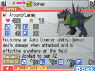 Spinax (DS) | Fossil Fighters Wiki | Fandom