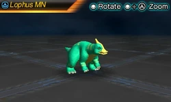 Lophus MN | Fossil Fighters Wiki | Fandom