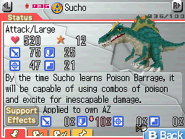 Sucho (DS) | Fossil Fighters Wiki | Fandom