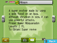 Hibigon (DS) | Fossil Fighters Wiki | Fandom