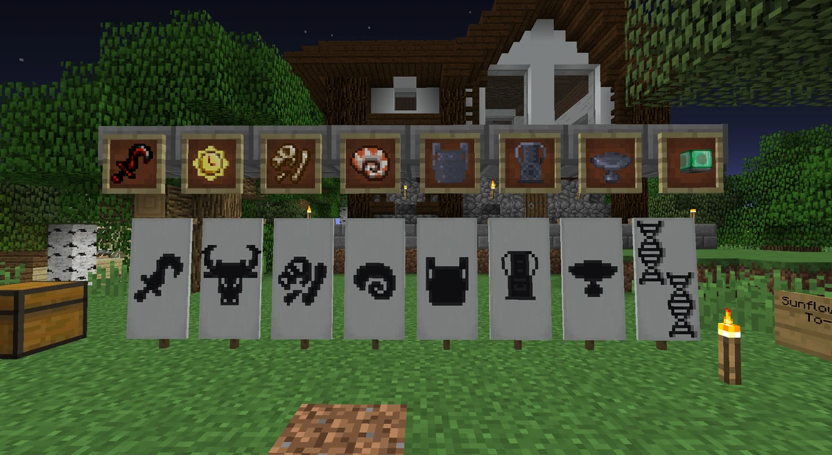 Banner and Shield Patterns | Fossils and Archeology Mod Revival Wiki ...