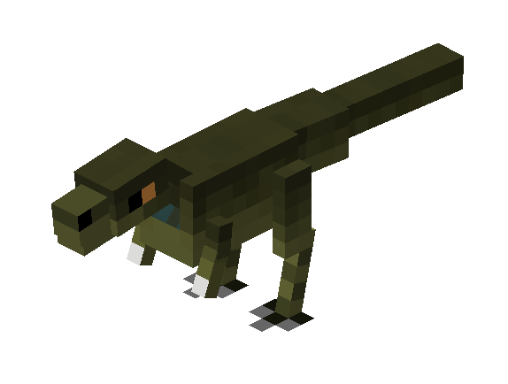 Compsognathus Minecraft Full Size
