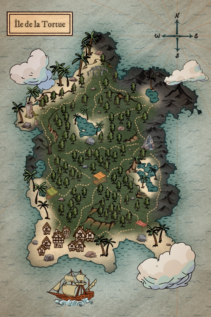 Île de la Tortue | Wiki La fortune de la Sphère | Fandom