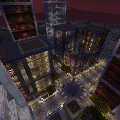 Minecraft City Mod