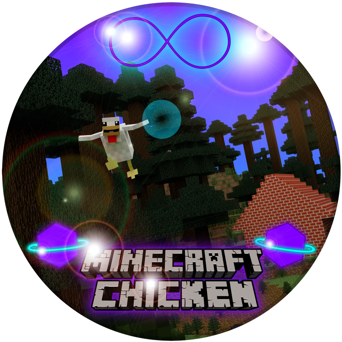 Minecraft Chicken Logo | Fox Hominid Wiki | Fandom