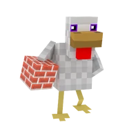 Minecraft Chicken Logo | Fox Hominid Wiki | Fandom