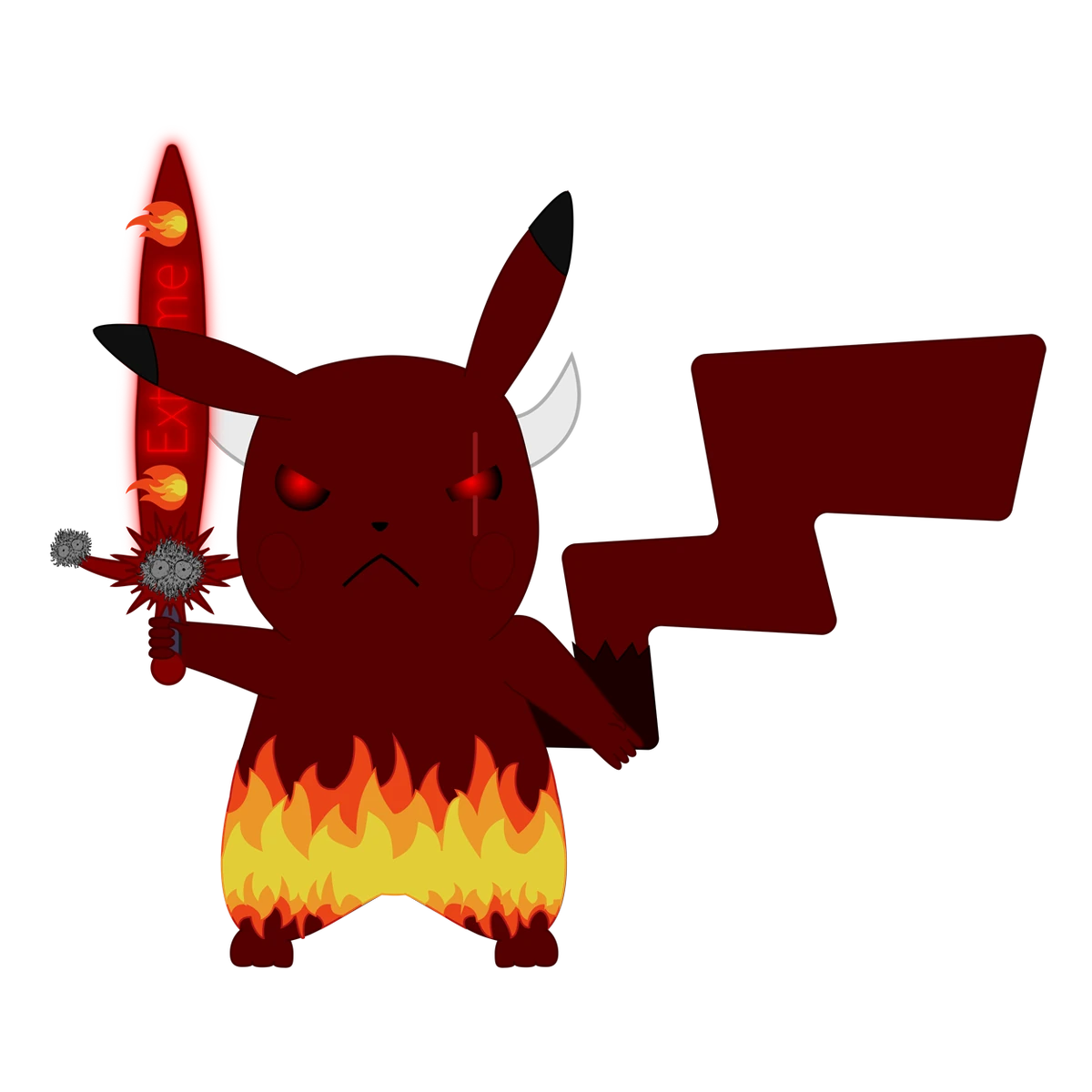 Evil Pikachu | Fox Hominid Wiki | Fandom
