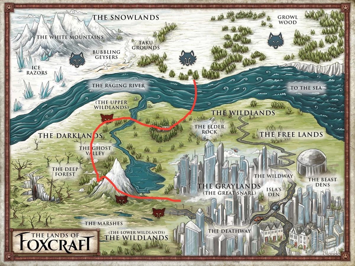 Map | Foxcraft Wikia | Fandom