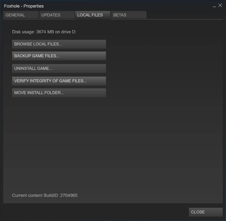 Technical Help - Official Foxhole Wiki