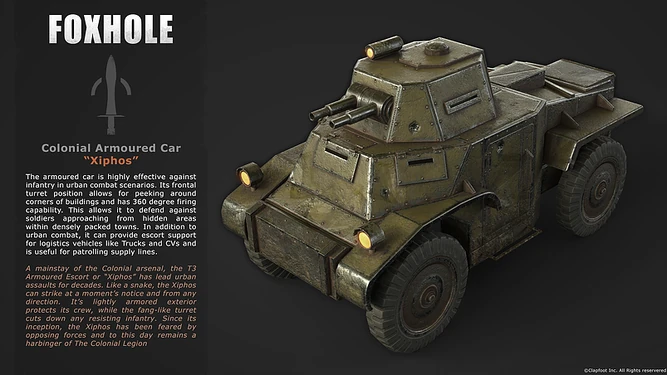 Armored Car - Official Foxhole Wiki