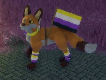 Pride - Non-Binary Fox | Foxkin Valley Wiki | Fandom