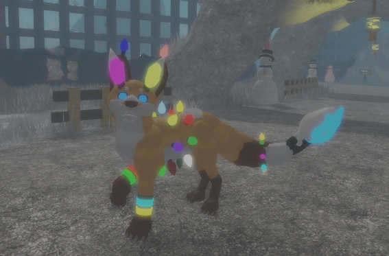 Christmas Lights Fox | Foxkin Valley Wiki | Fandom