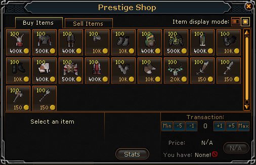 Prestige | FoxTrot 718 Wiki | Fandom