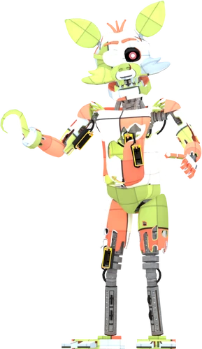 Blacklight Foxy | Foxes of Gaming Wiki | Fandom