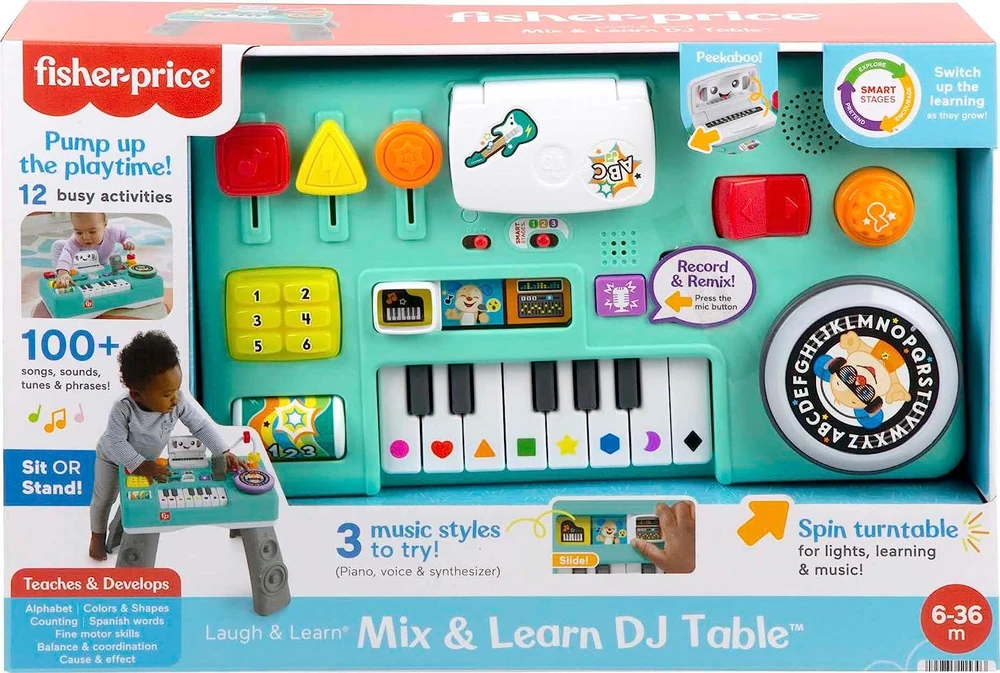 Mix & Learn DJ Table | Fisher-Price Laugh and Learn Wiki | Fandom