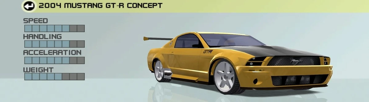 2004 Ford Mustang GT-R Concept | Ford Racing 3 Wiki | Fandom