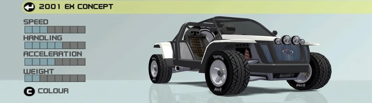 2001 Ford EX Concept | Ford Racing 3 Wiki | Fandom