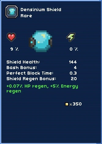 Densinium Shield | FrackinUniverse Wiki | Fandom