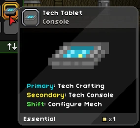 Tech Tablet | FrackinUniverse Wiki | Fandom