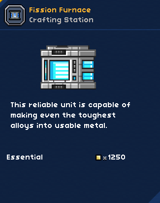 Fission Furnace | FrackinUniverse Wiki | Fandom