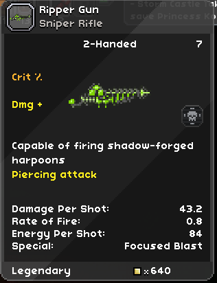 Ripper Gun | FrackinUniverseTesting Wiki | Fandom