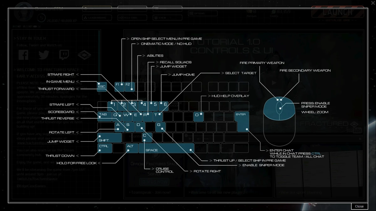 Getting Started | Fractured Space Wiki | Fandom