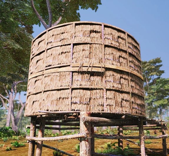 Thatch Wall Round | Fracturedveil Wiki | Fandom