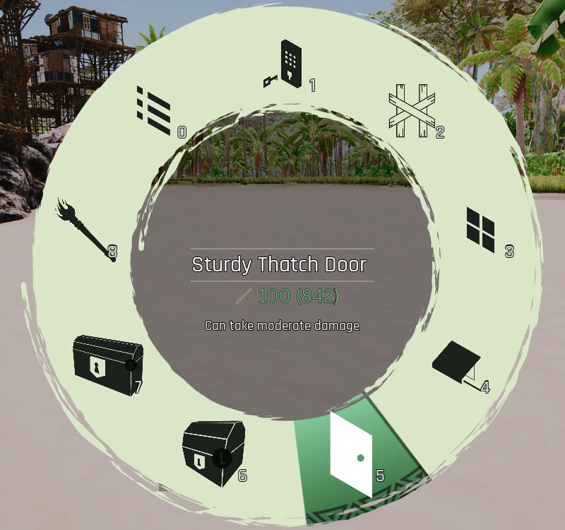 Sturdy Thatch Door | Fracturedveil Wiki | Fandom