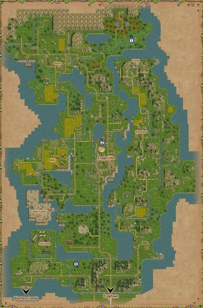 Maps and Towns | Fragoria Wiki | Fandom