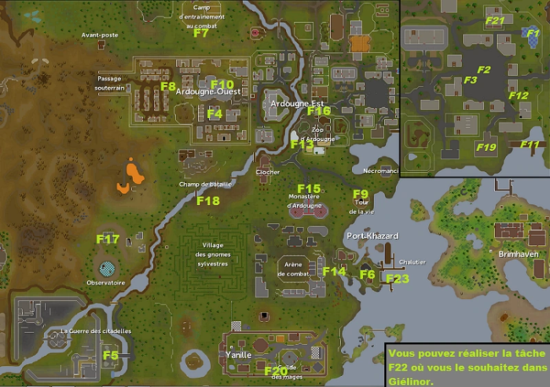 Tâches - Ardougne | RuneScape | Fandom