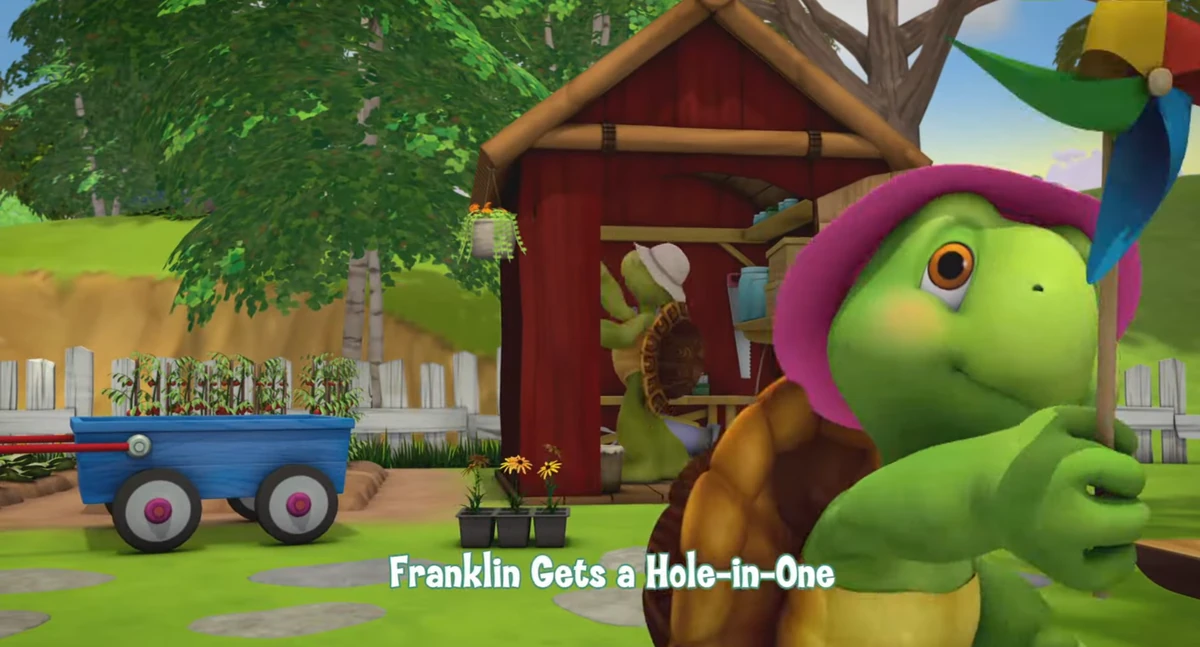 Franklin Gets a Hole-in-One | Franklin Wiki | Fandom