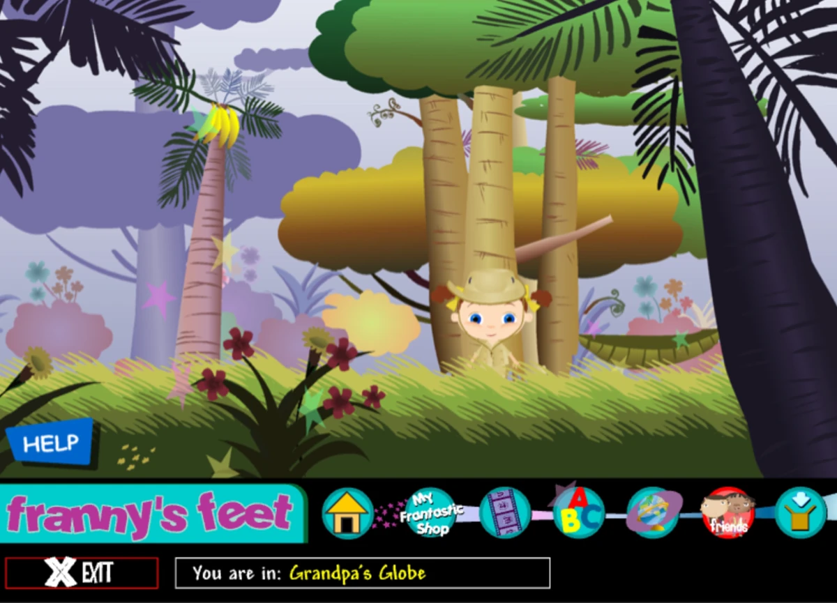 Grandpa's Globe Game | Franny's Feet Wiki | Fandom