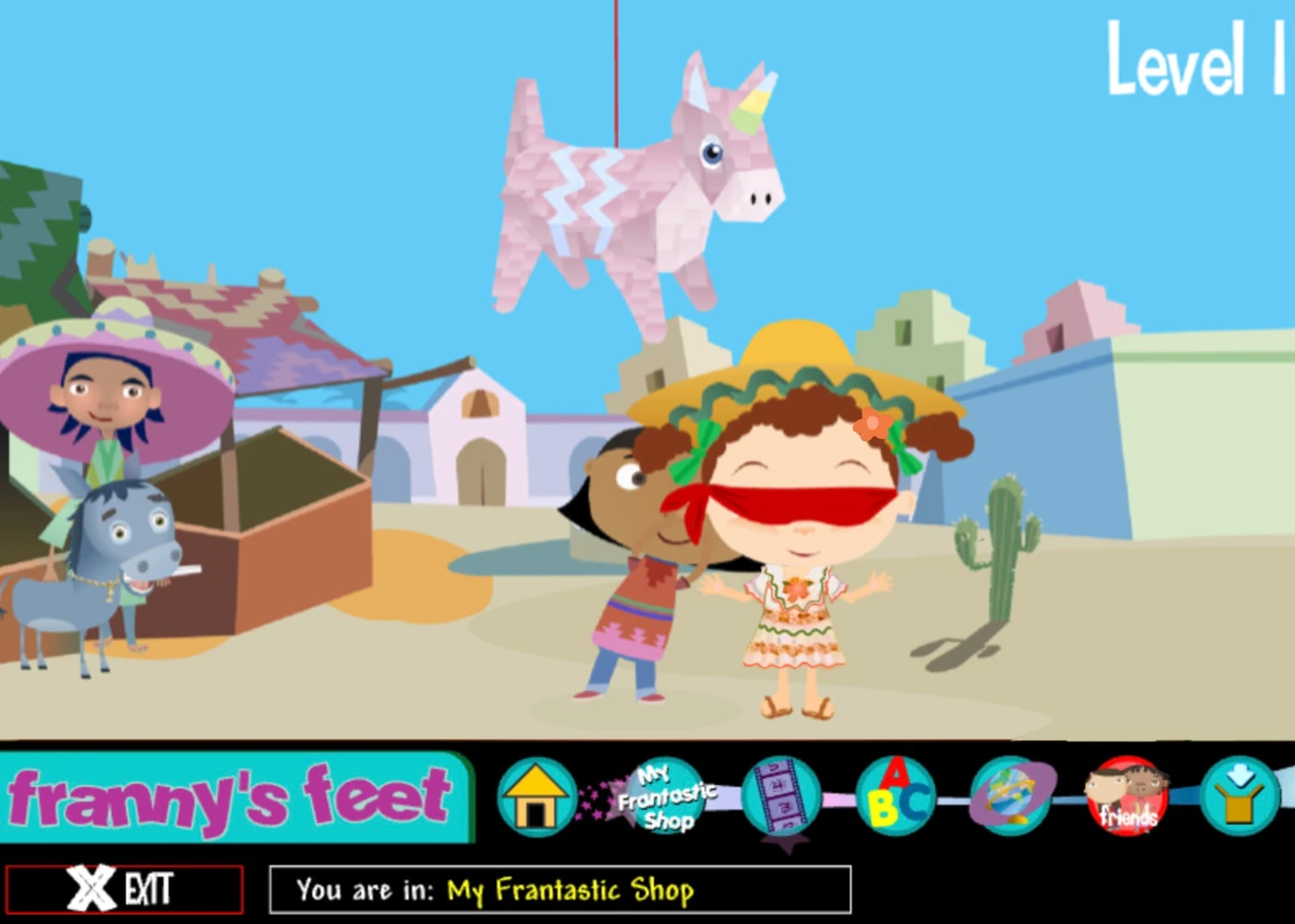Piñata Party Game | Franny's Feet Wiki | Fandom