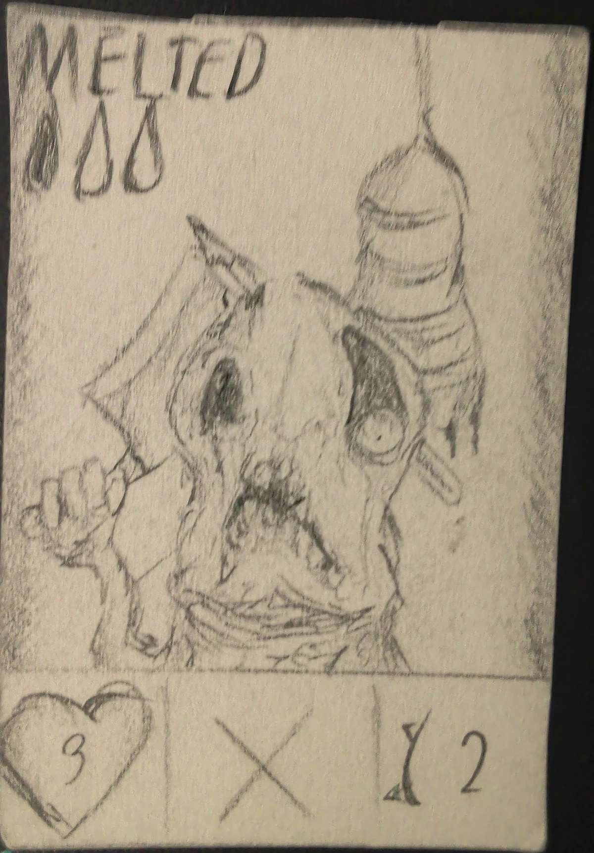 Melted | FREAKS CARD GAME Wiki | Fandom