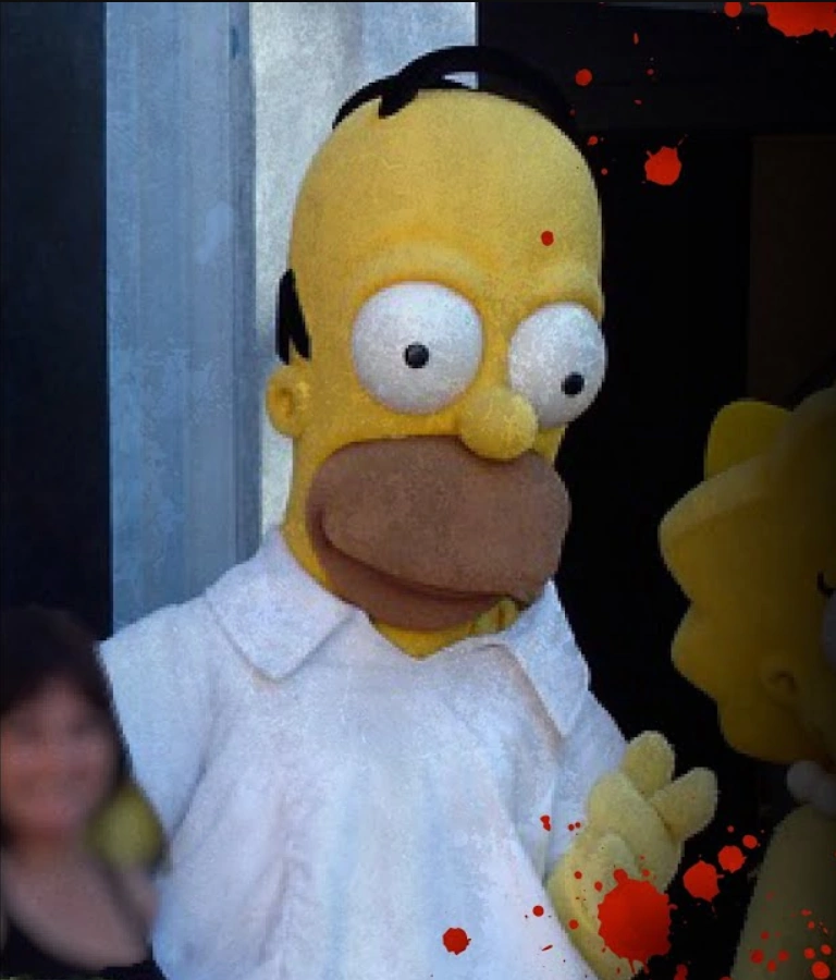 The Homer Simpson Costume | Freaky Attractions Wiki | Fandom