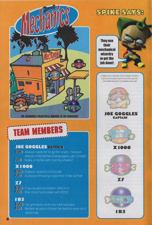 Category:Team Mechanics | Freaky Flickers Archives | Fandom