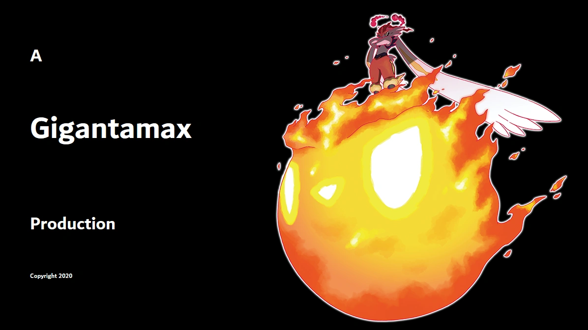 A Gigantamax Production | Scary Logos Wiki | Fandom