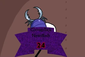 CorrupTick Newsflash 24 | Scary Logos Wiki | Fandom