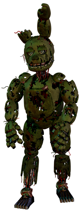 Springtrap | Fredbear's Pizzeria Management Wiki | Fandom