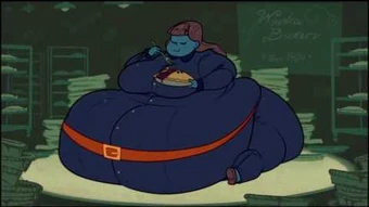 Violet Beauregarde Inflation Slow Motion