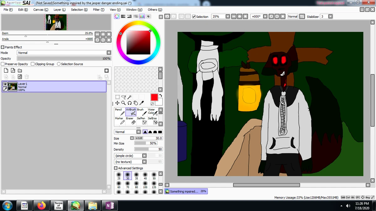 Green Funtime Foxy's glowing red eyes | Freddy Fasbear and his friends ...