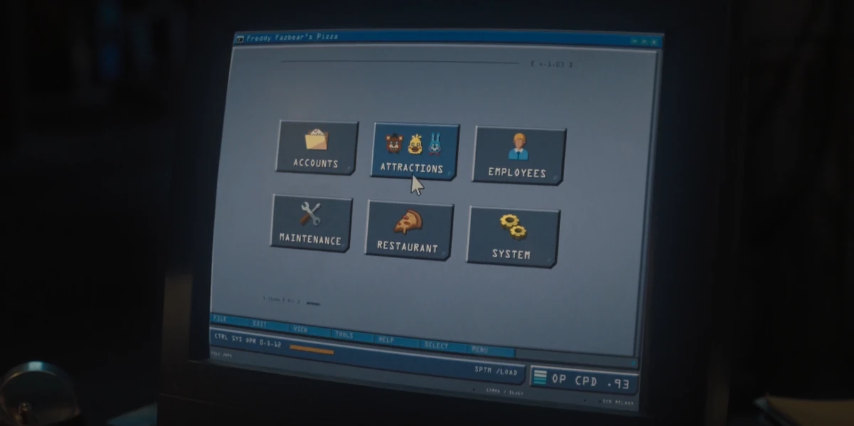Freddy Fazbear's Pizza Management Software (Film) | Five Nights at ...