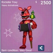 Rockstar Foxy | Wiki Freddy Fazbear's Pizza | Fandom